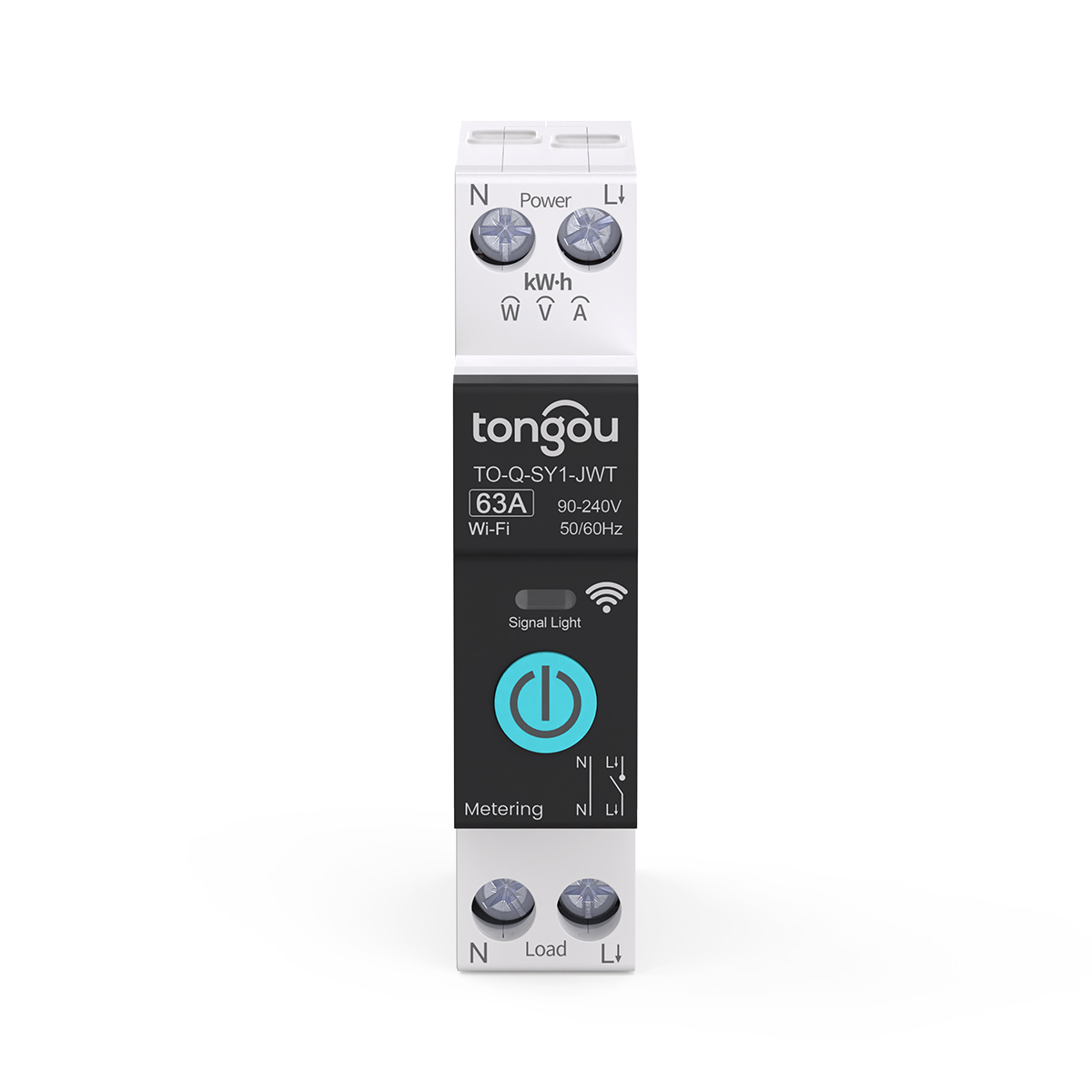 Remote Control Smart Metering WiFi Switch 1 - 63A - Tongou