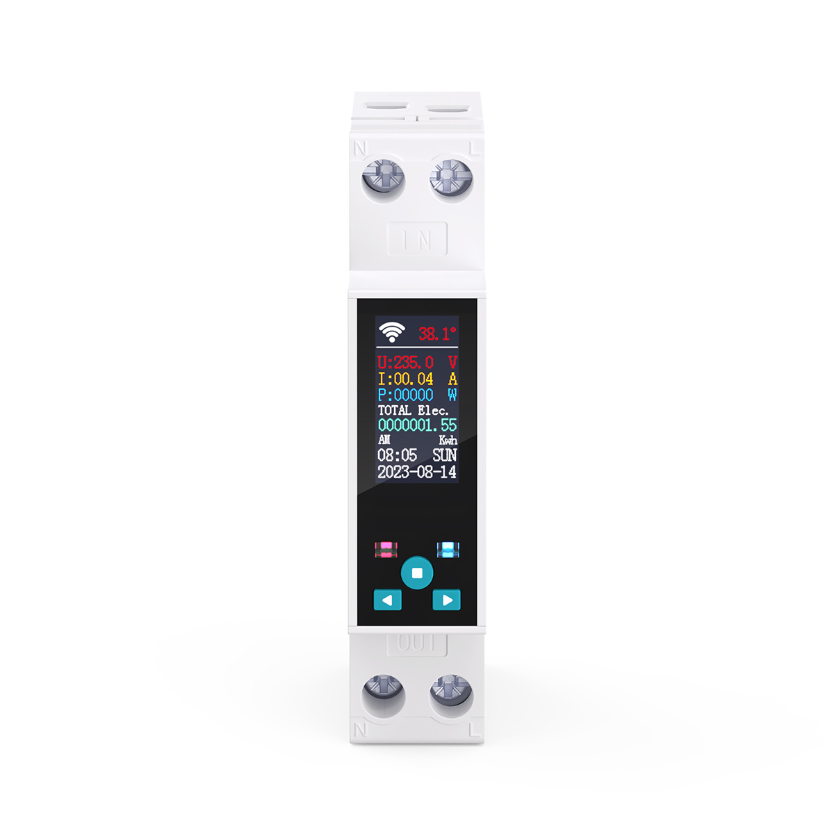 Single Phase Din Rail Smart Meter 63A- TO-Q-SYS - TONGOU