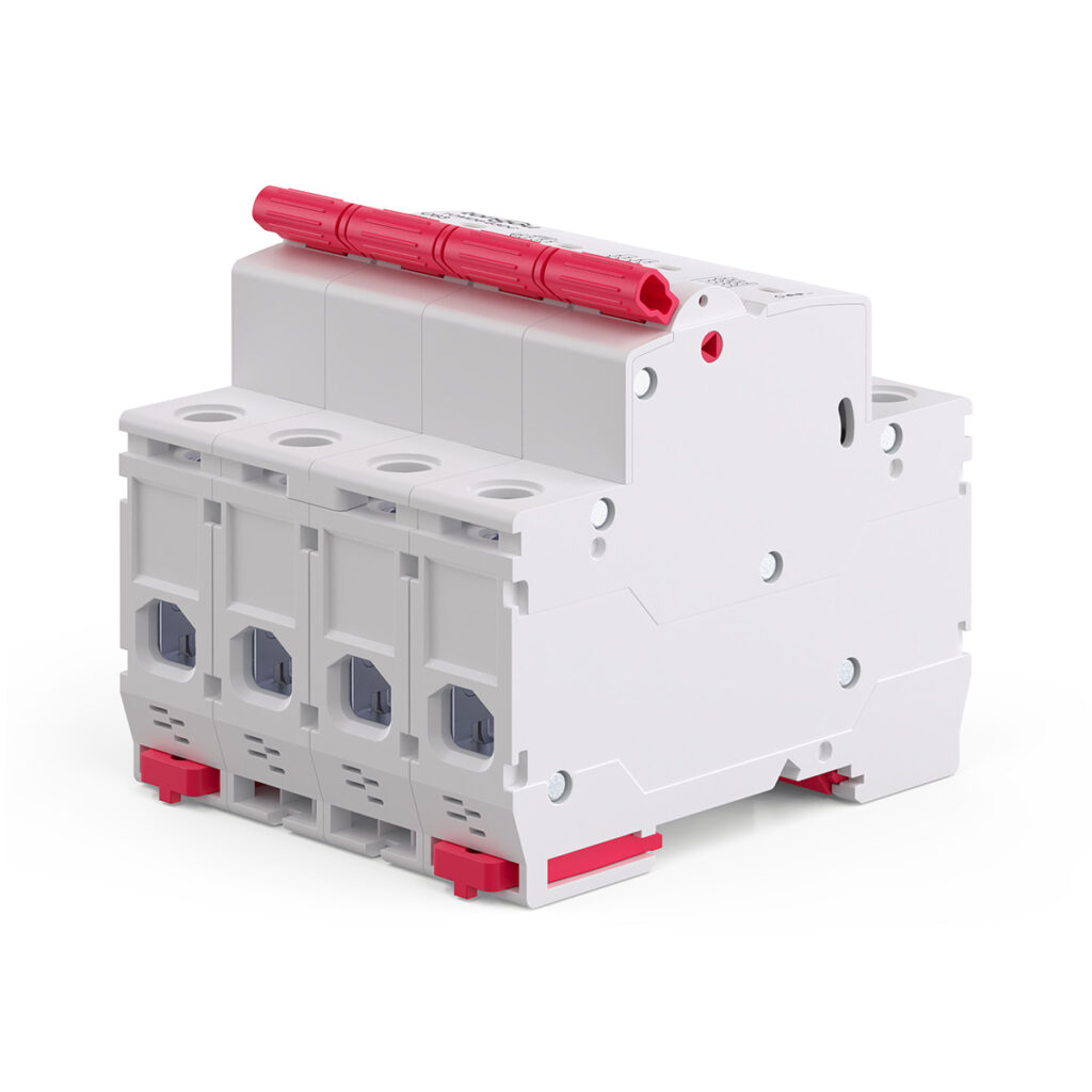 DC Miniature Circuit Breaker C Curve-TOMD6 4P - TONGOU