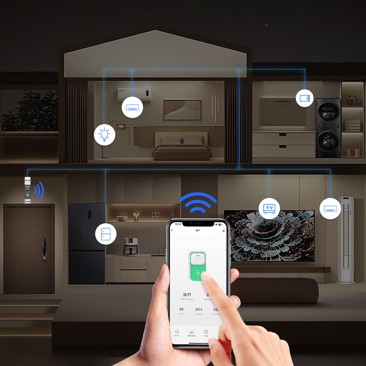 Smart Home Breakers: The Future of Home Automation and Safety - TONGOU