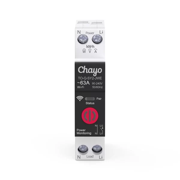 TO-Q-SY2-JWE WiFi Din Rail Smart eWeLink Switch Real-time Power ...