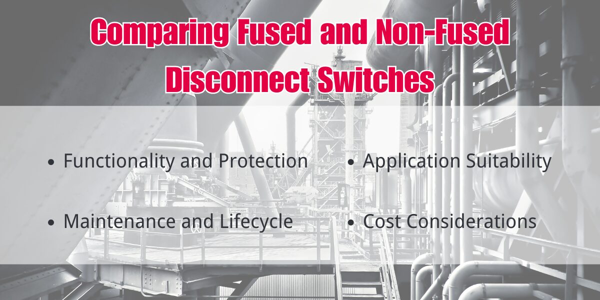 Fused vs Non-Fused Disconnect Switch, what's the difference? - TONGOU