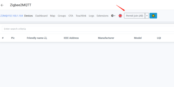 Zigbee2MQTT - TONGOU