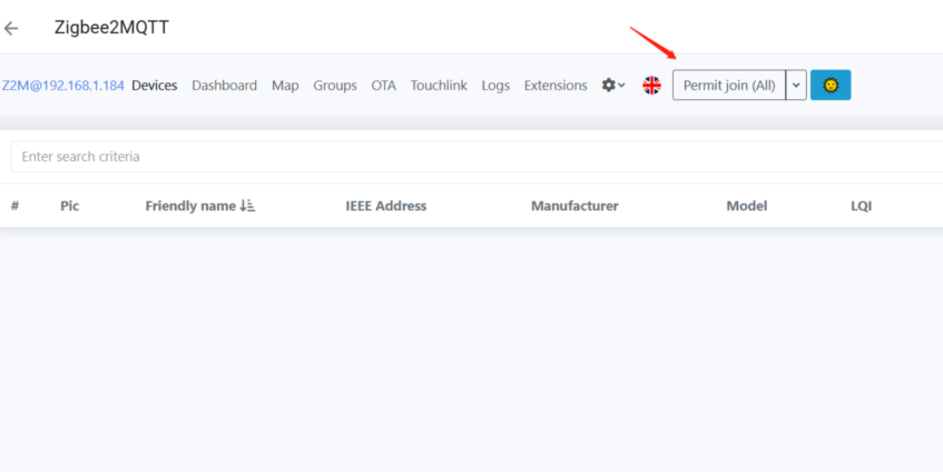 Zigbee2MQTT - TONGOU